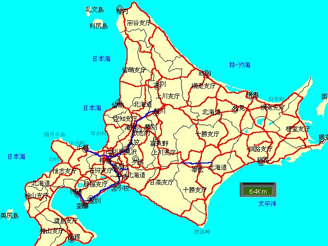北海道地図