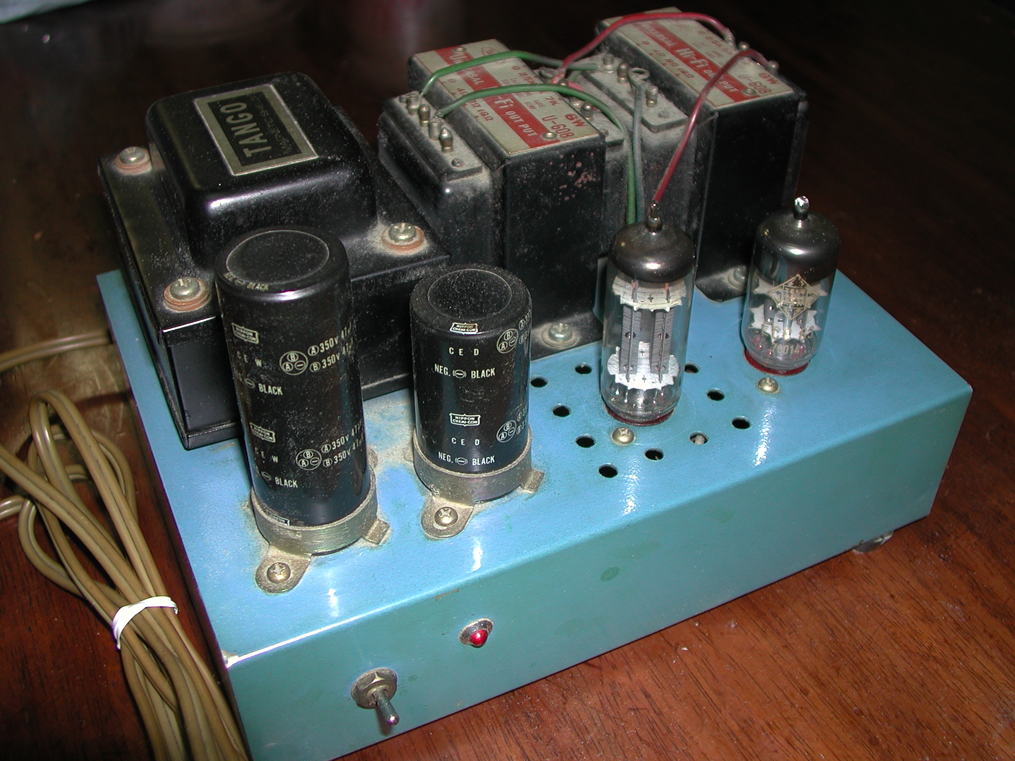 12BH7ステレオアンプ